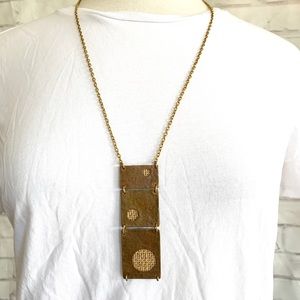 Jewelry | Copper Jute Pendant Necklace | Poshmark